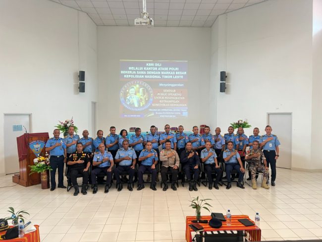 Atase Polri KBRI Dili, Kombes Pol Don Gaspar da Costa Tatar Kapolres Se ...